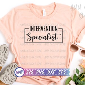 Intervention Specialist SVG, Intervention Specialist Bundle SVG, Early ...