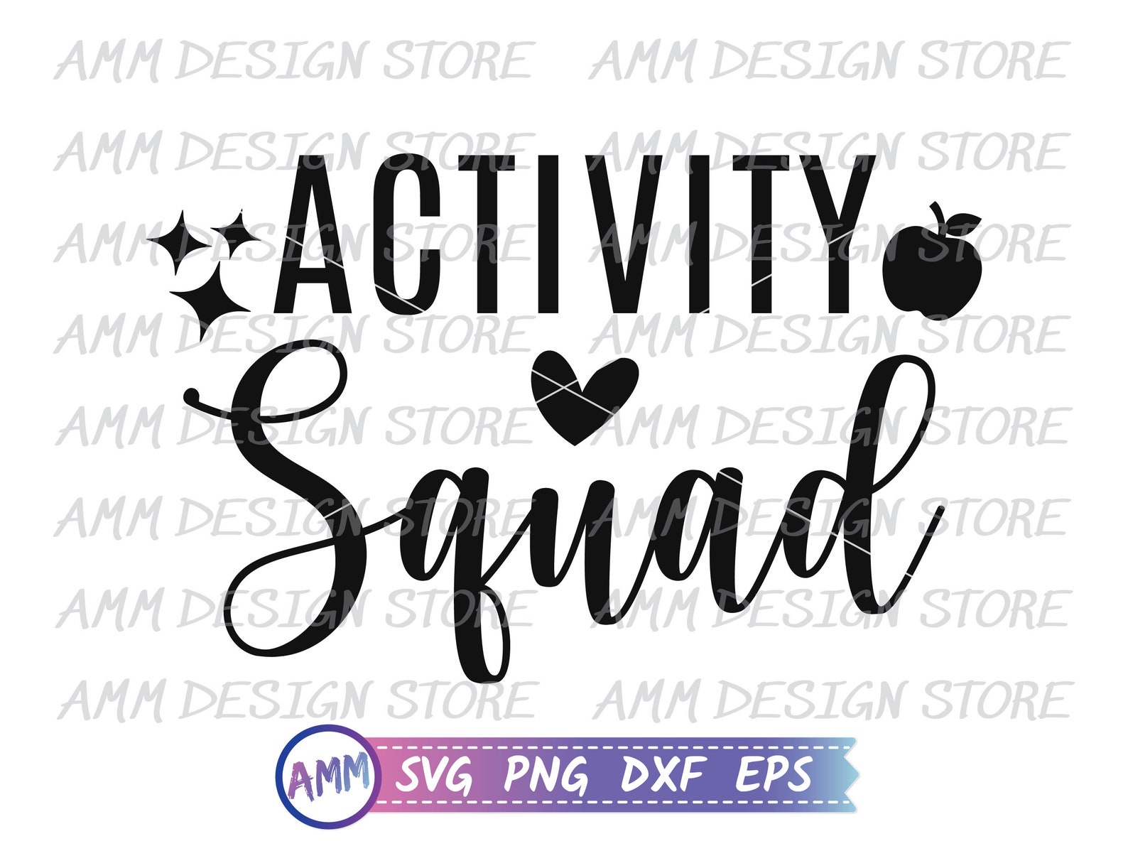 Activity Director SVG Activity Squad SVG Activity Director - Etsy