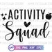 Activity Director SVG, Activity Squad SVG, Activity Director Png ...