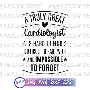Cardiologist SVG, A Truly Great Cardiologist Svg, Cardiology Svg, Heart ...