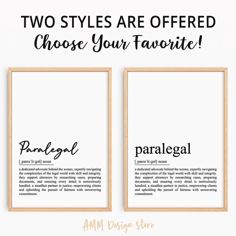 Paralegal Sign - Etsy
