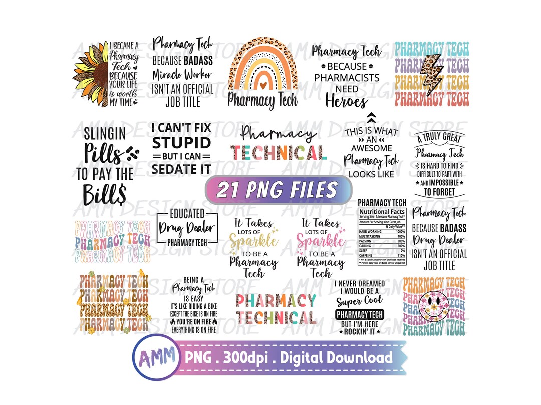 Pharmacy Tech Png, Pharmacy Technician Png, Bundle Png, Pharmacy Png ...