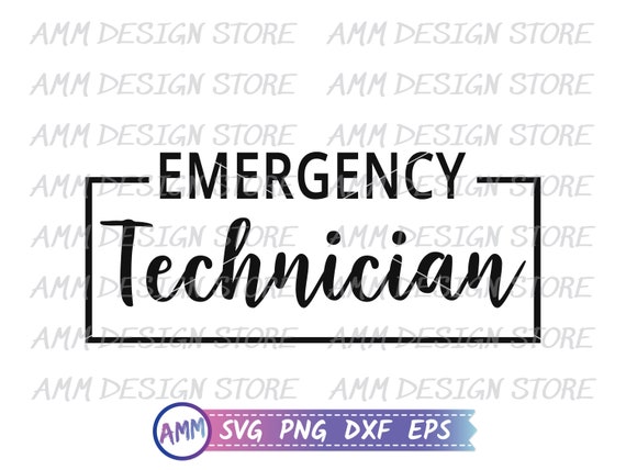 ER Tech Svg Emergency Room Technician Svg ER Tech Png Shirt - Etsy