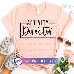 Activity Director SVG, Bundle Svg, Activity Director Png, Activities ...