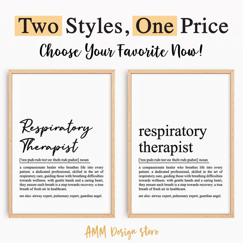 Respiratory Week Posters - Etsy