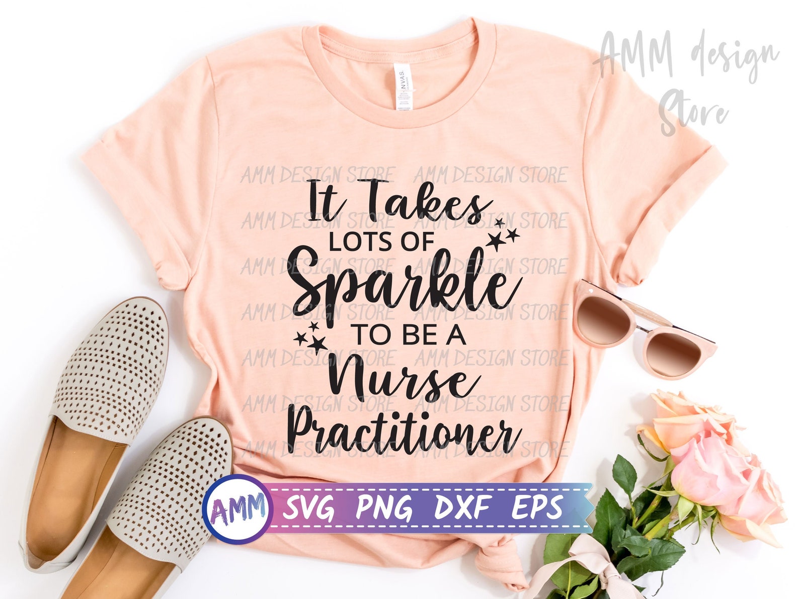 Nurse Practitioner Svg NP Svg It Takes Lots of Sparkle to Be | Etsy