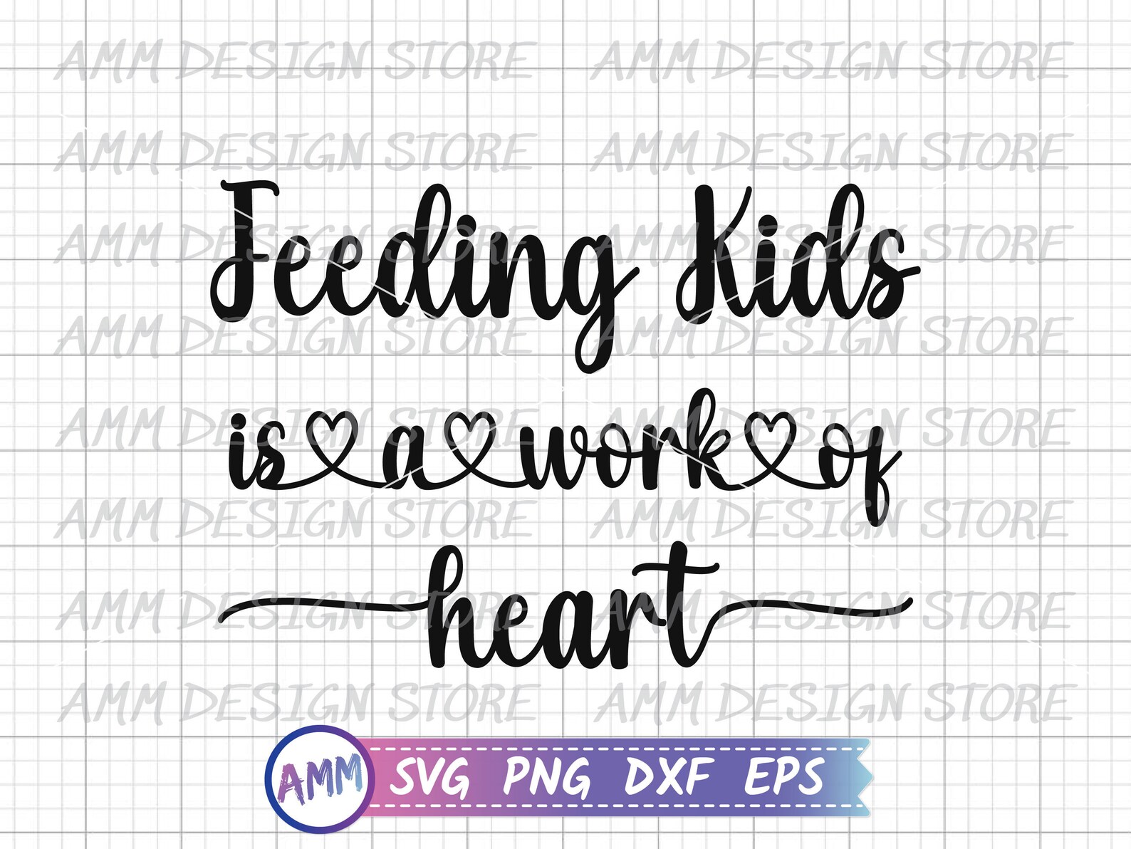 Lunch Lady SVG Feeding Kids is a Work of Heart Svg Cafeteria - Etsy