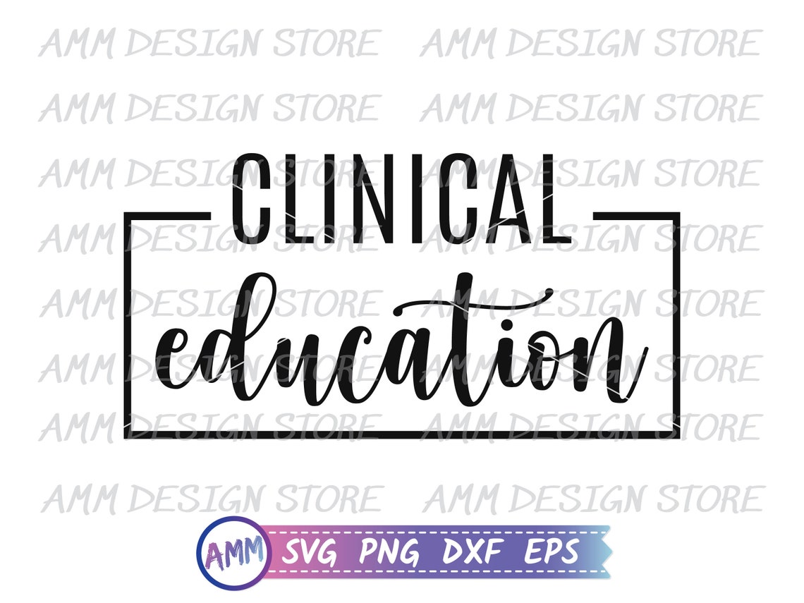 Clinical Education SVG, Clinical Educator Svg, Nurse Educator Png ...