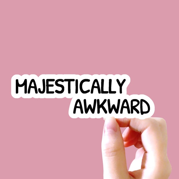 Awkward Sticker - Etsy