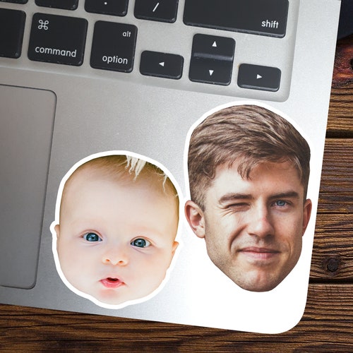 Custom Face Stickers Personalized Face Stickers Baby - Etsy