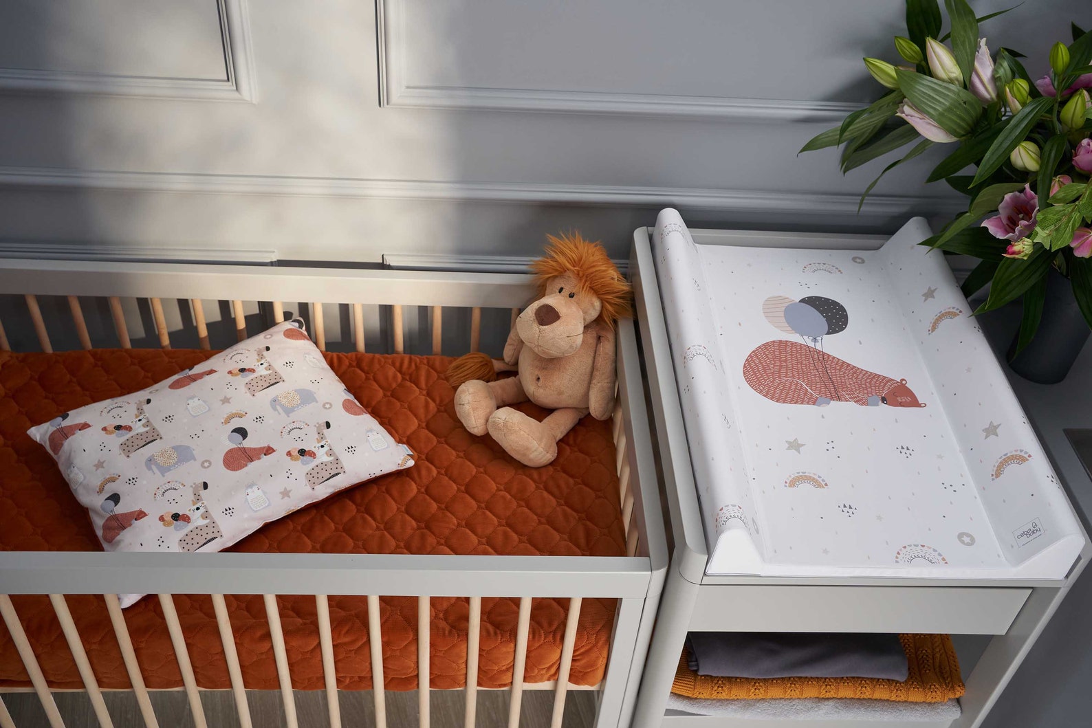 Deluxe Unisex Wedge Anti Roll Nappy Baby Changing Mat With - Etsy UK