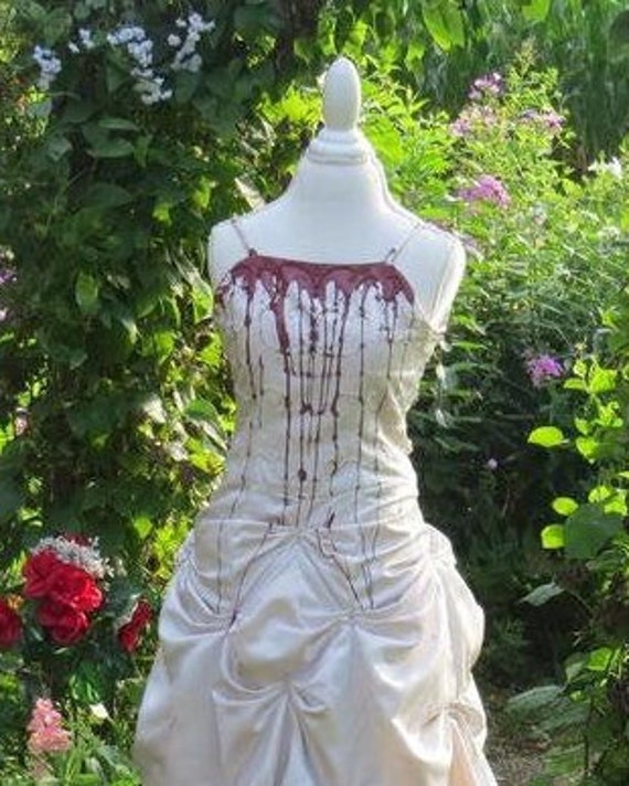 ZOMBIE BRIDE, Bloody Zombie Bridal Gown,Zombie Costum… - Gem