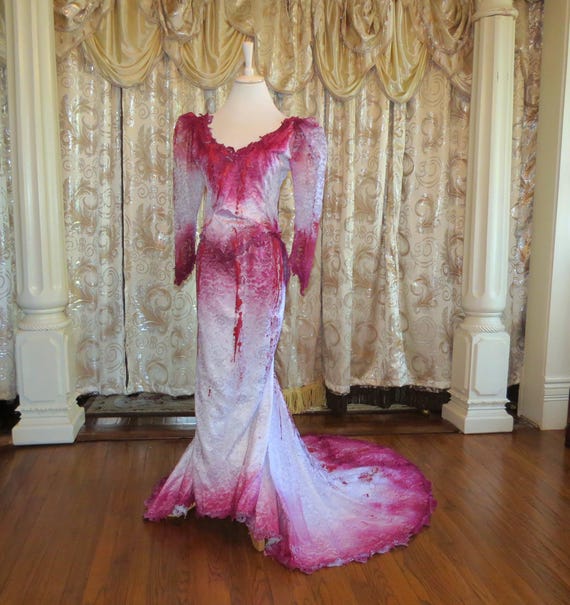 VAMPIRE BRIDE CoSTUME, Halloween wedding dress, Vampi… - Gem