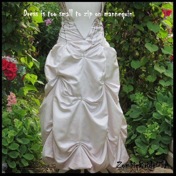 ZOMBIE BRIDE, Bloody Zombie Bridal Gown,Zombie Costum… - Gem