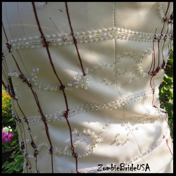 ZOMBIE BRIDE, Bloody Zombie Bridal Gown,Zombie Costum… - Gem