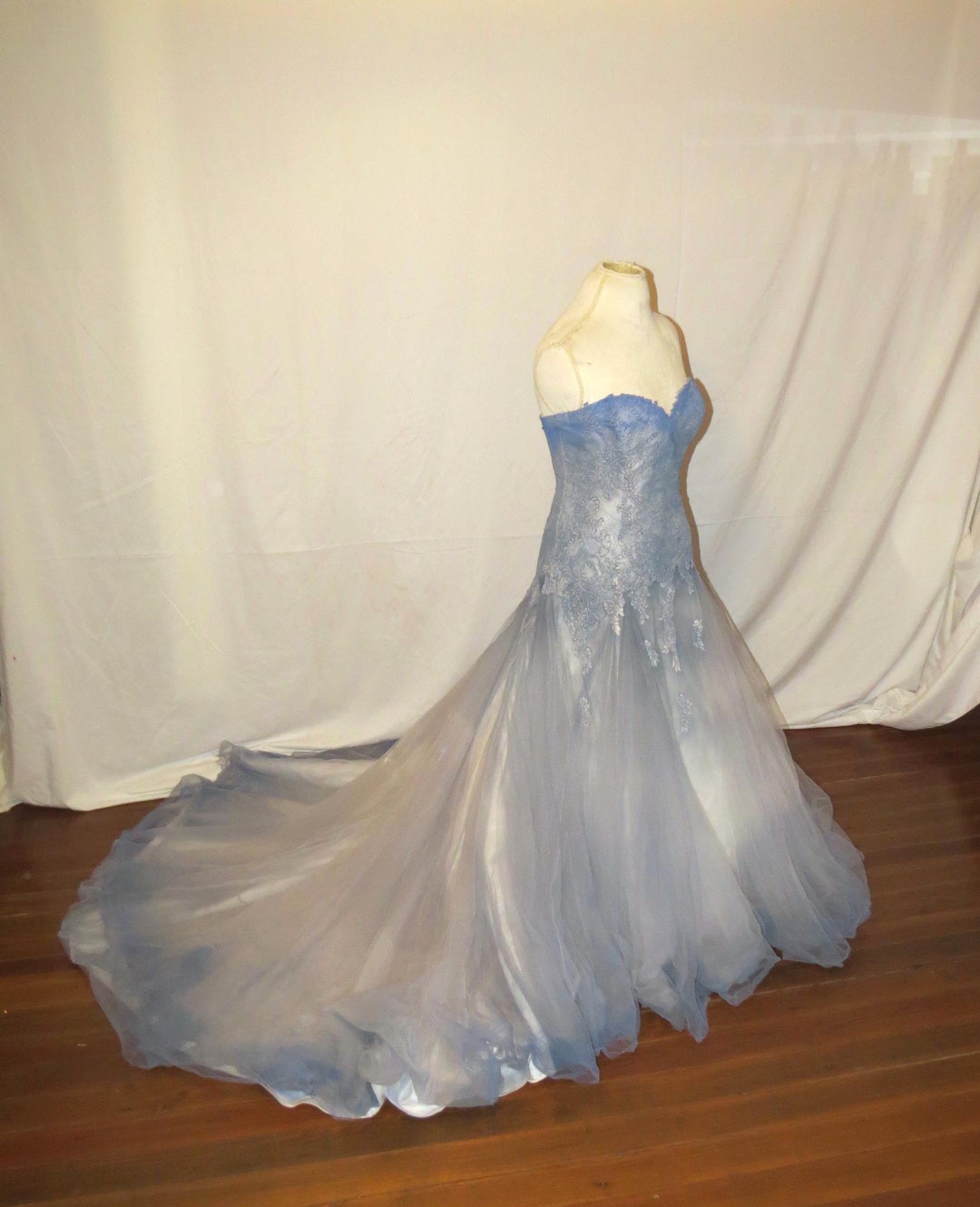 Emily CORPSE Bridal Gown, Emily Wedding Dress, Tim Burton Bride, Emily ...
