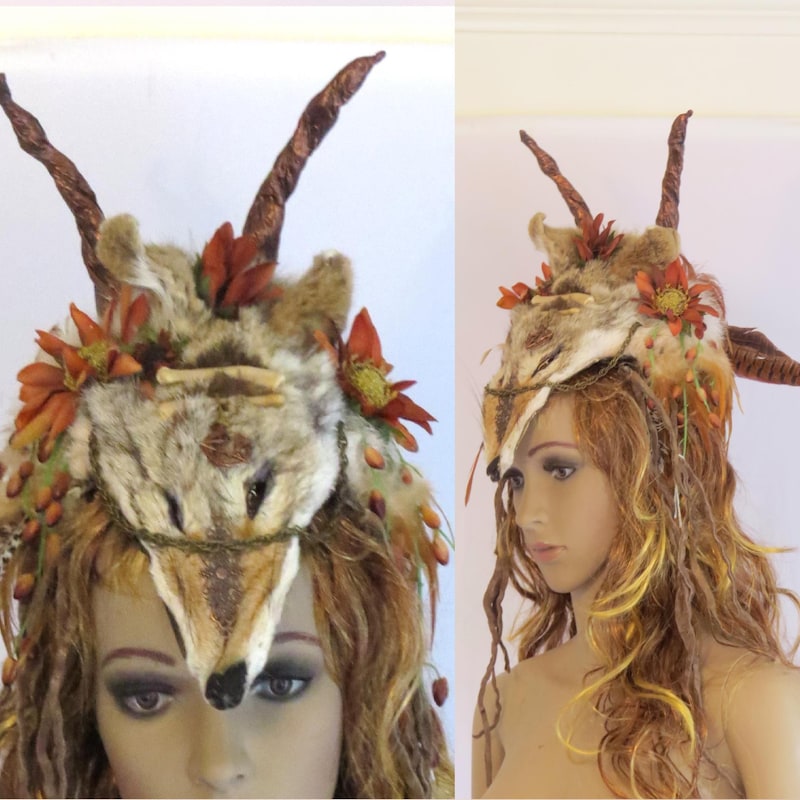 Wolf Headdress - Etsy