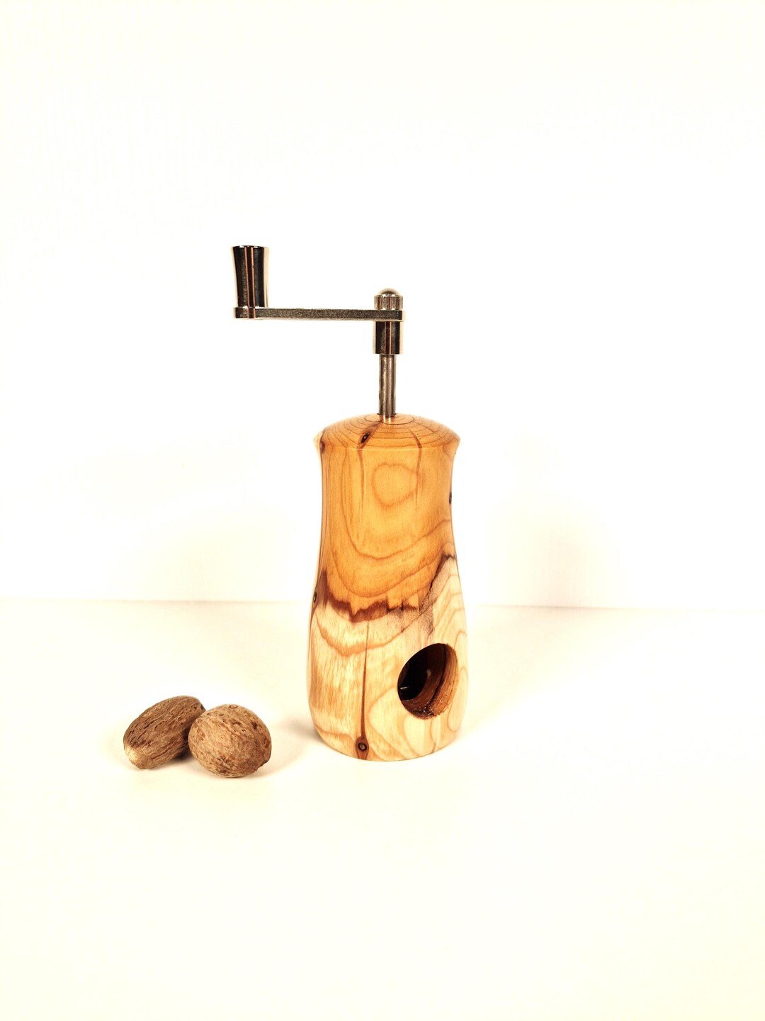 Nutmeg Mill Nora, Grater, Yew Wood, Nutmeg, Spice Mill, Gift, Wedding ...