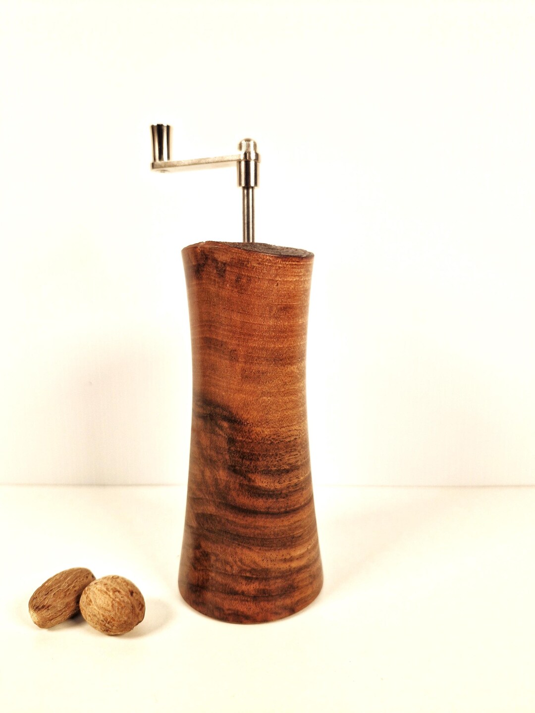 Nutmeg Mill Linea, Grater, Walnut Wood, Nutmeg, Spice Mill, Gift ...