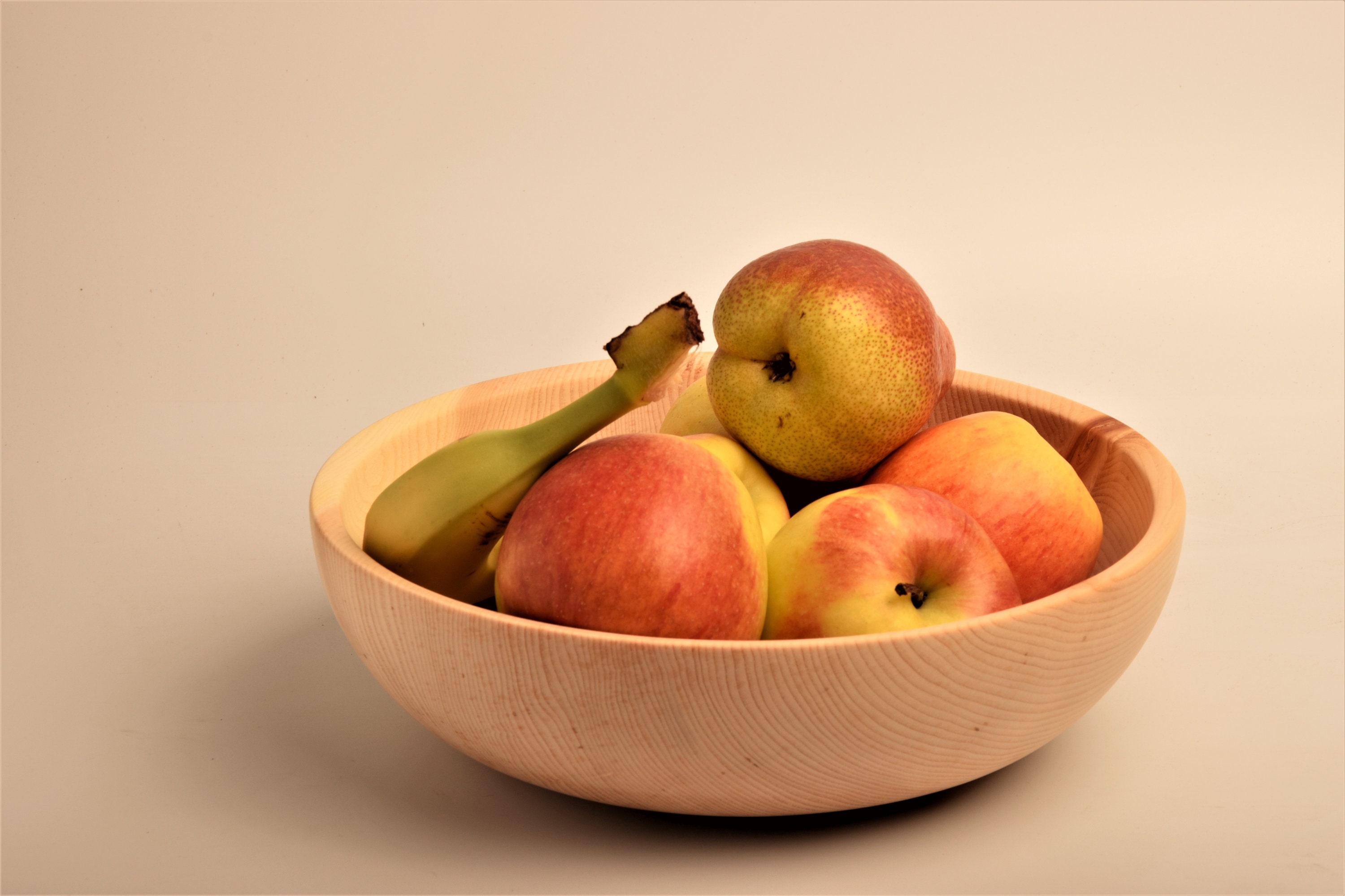 Obstschale, Brotschale aus Zirbenholz, Schale, Zirbenholz, Geschenk ...