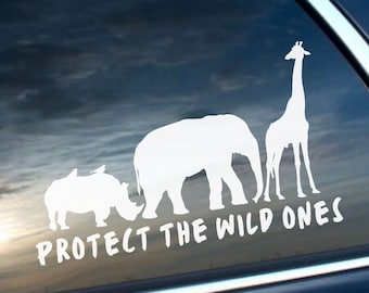 Animal Car Decals - Etsy