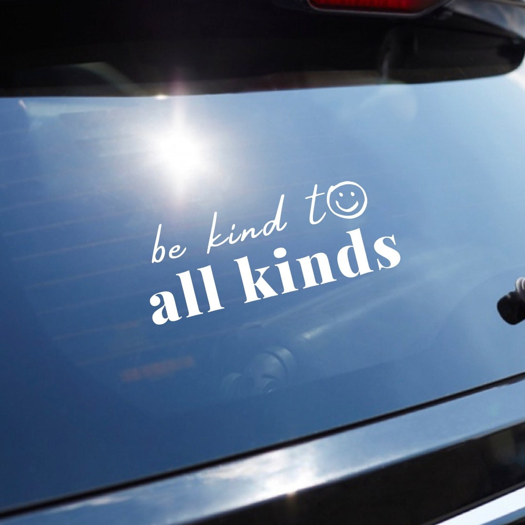 Be Kind Vinyl Decal Car Décor Aesthetic Small VINYL Decals - Etsy