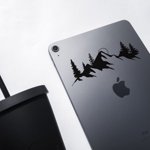 Mountain Decal, Forest Adventure Decal, Outdoor Car Window Stickers ...