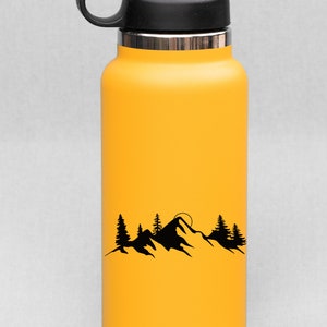 Mountain Decal, Forest Adventure Decal, Outdoor Car Window Stickers ...