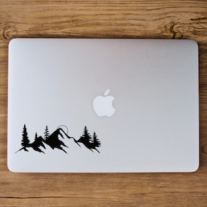 Mountain Decal, Forest Adventure Decal, Outdoor Car Window Stickers ...