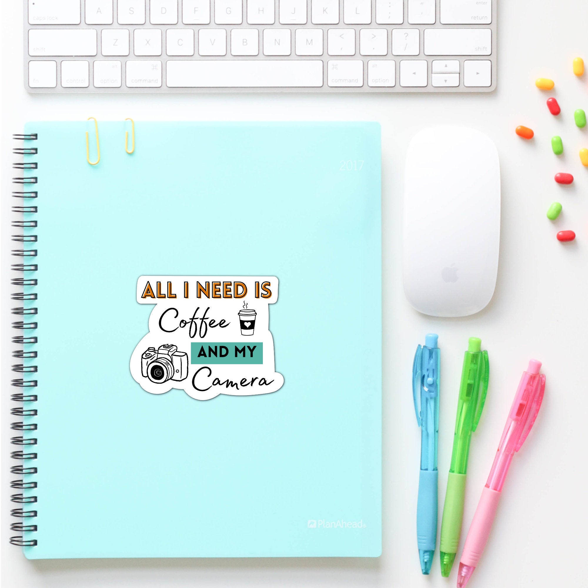 Photography Stickers Bundle, Retro Sticker Decals, Gift for ...