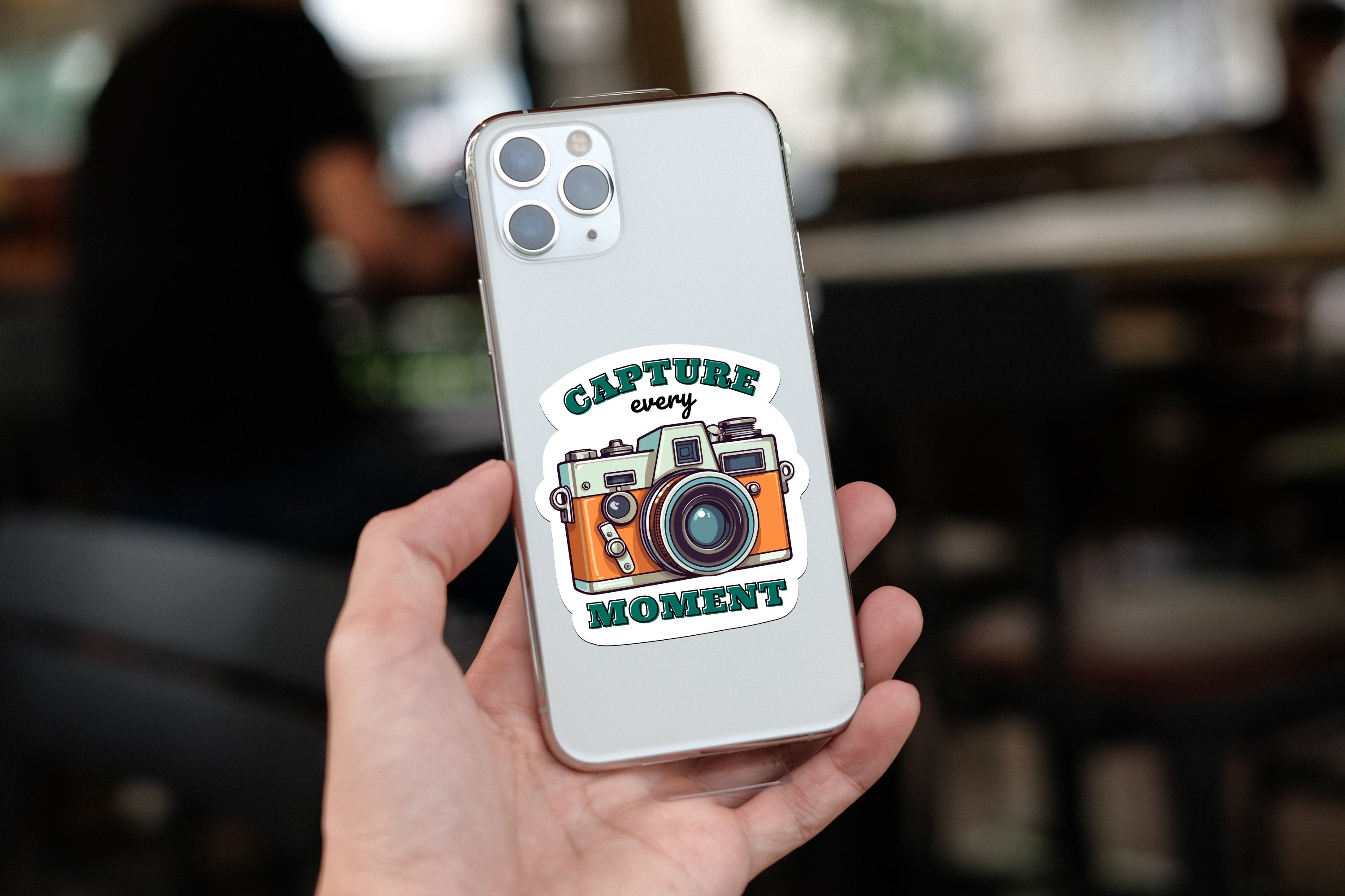 Photography Stickers, Retro Sticker Decal, Positive Sticker, Capture ...
