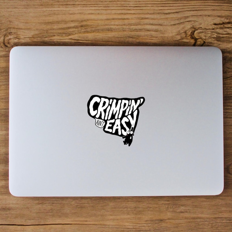 Climbing Sticker Funny Climber Gift, Rock Climb Holds, Cute Silly ...