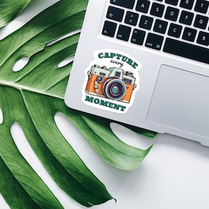 Photography Stickers, Retro Sticker Decal, Positive Sticker, Capture ...