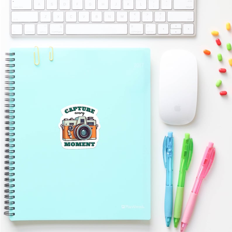 Photography Stickers, Retro Sticker Decal, Positive Sticker, Capture ...