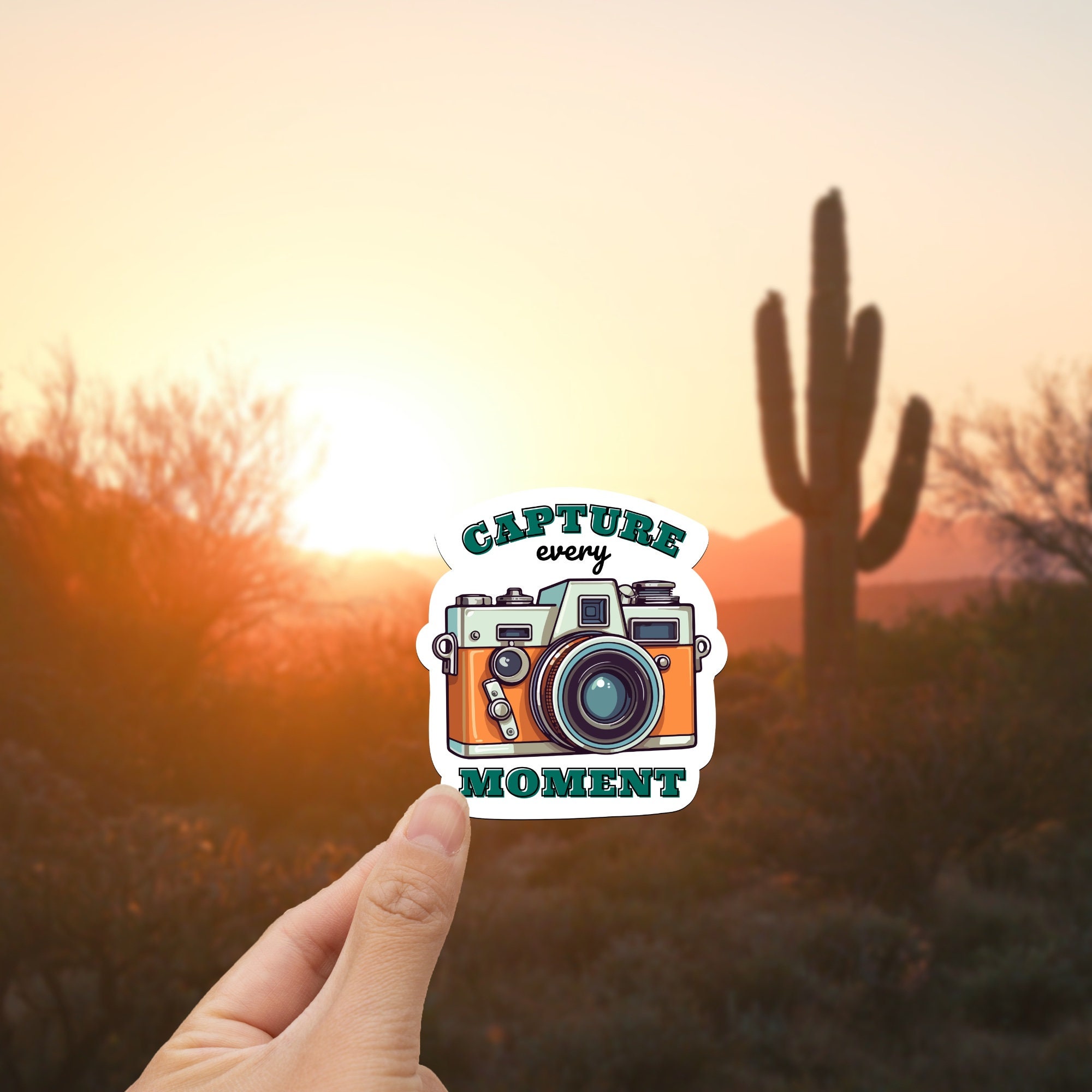 Photography Stickers, Retro Sticker Decal, Positive Sticker, Capture ...