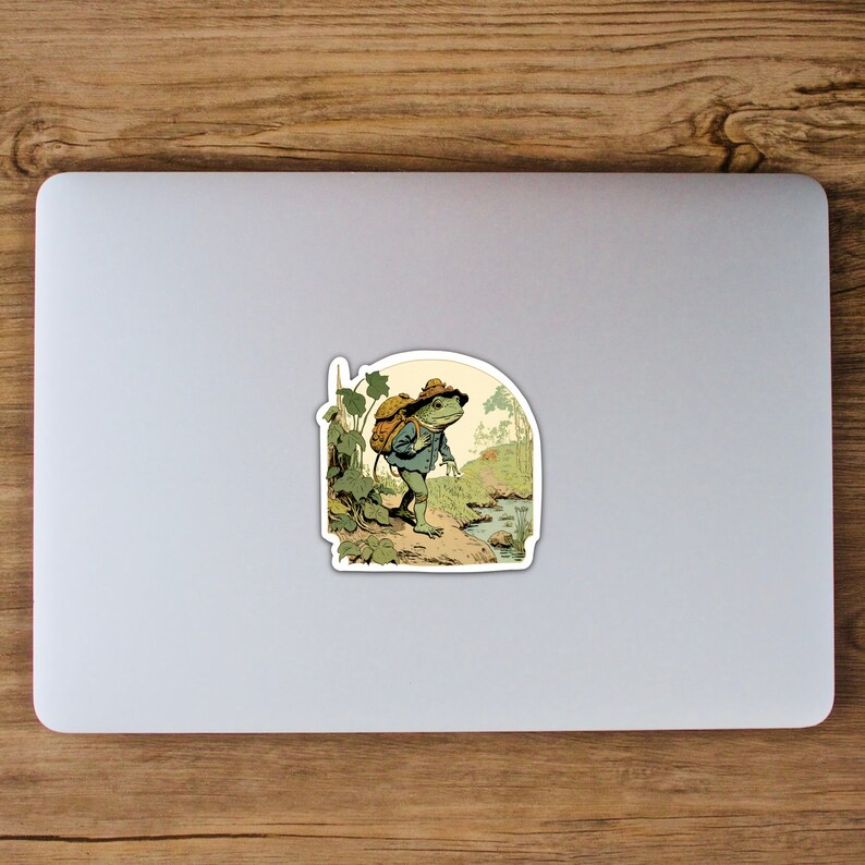 Cottagecore Frogs Sticker Pack Choose Your Material Vintage - Etsy