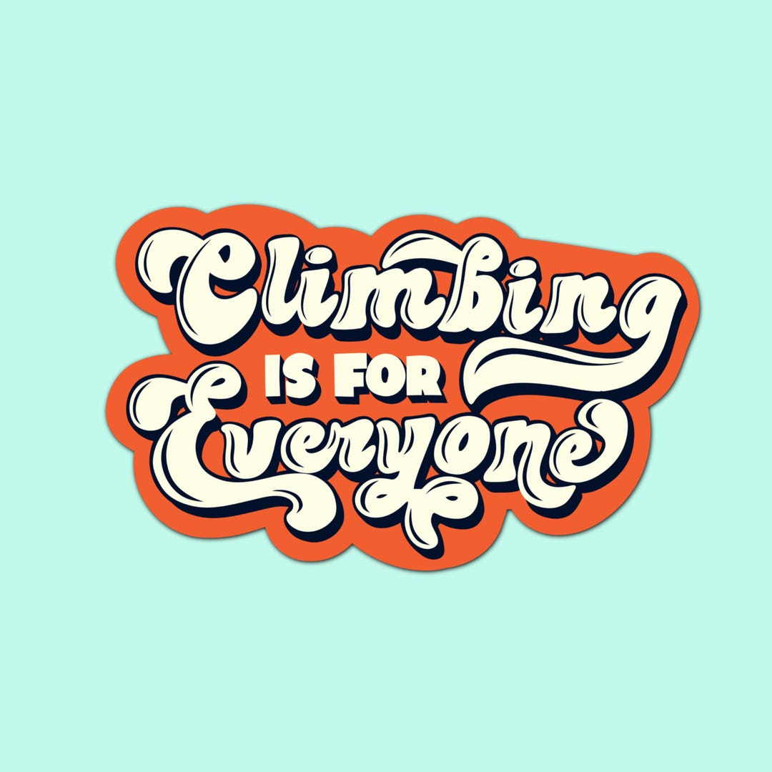 Climbing Sticker Funny Gifts for Climbers, Motivating Sticker Climbing ...