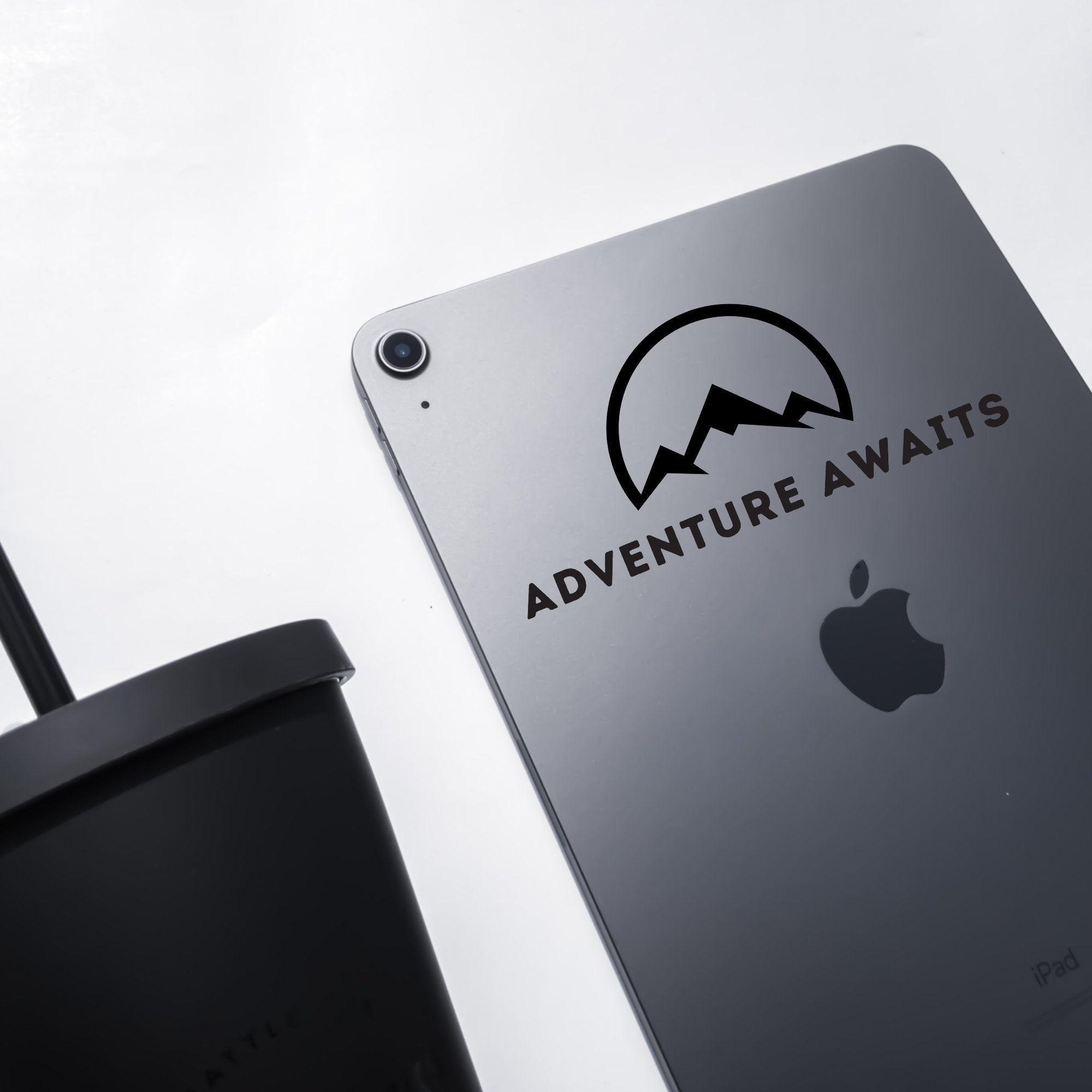 ADVENTURE DECAL, Outdoor Nature Car Window Sticker, Cool Car Bumper ...
