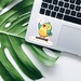 Cute Singing Bird Stickers, Beak-ause I'm Happy Bird Sticker, Bird ...