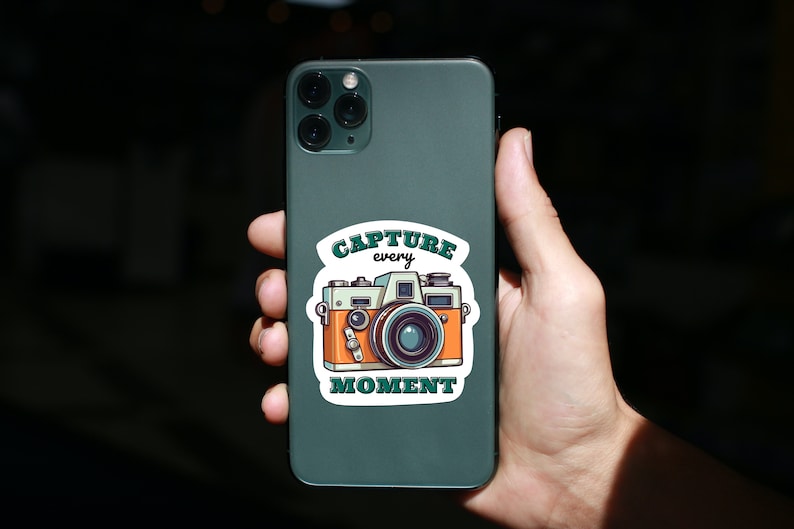 Photography Stickers, Retro Sticker Decal, Positive Sticker, Capture ...