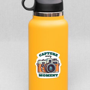Photography Stickers, Retro Sticker Decal, Positive Sticker, Capture ...