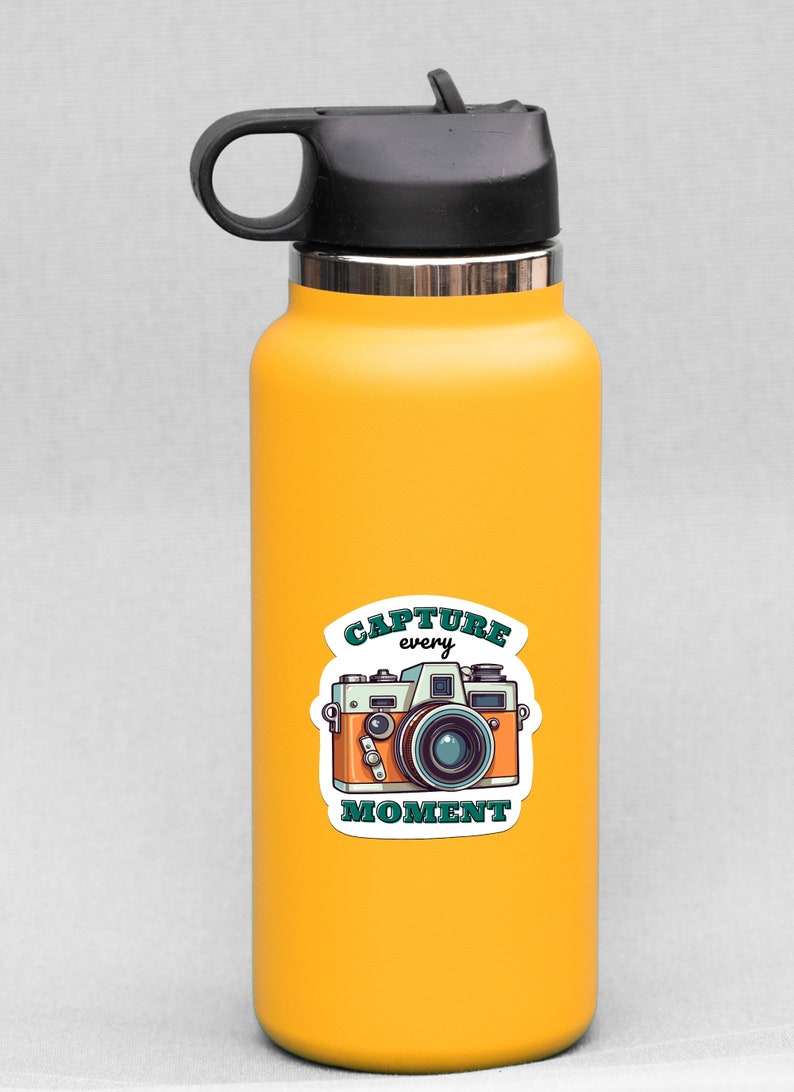 Photography Stickers, Retro Sticker Decal, Positive Sticker, Capture ...