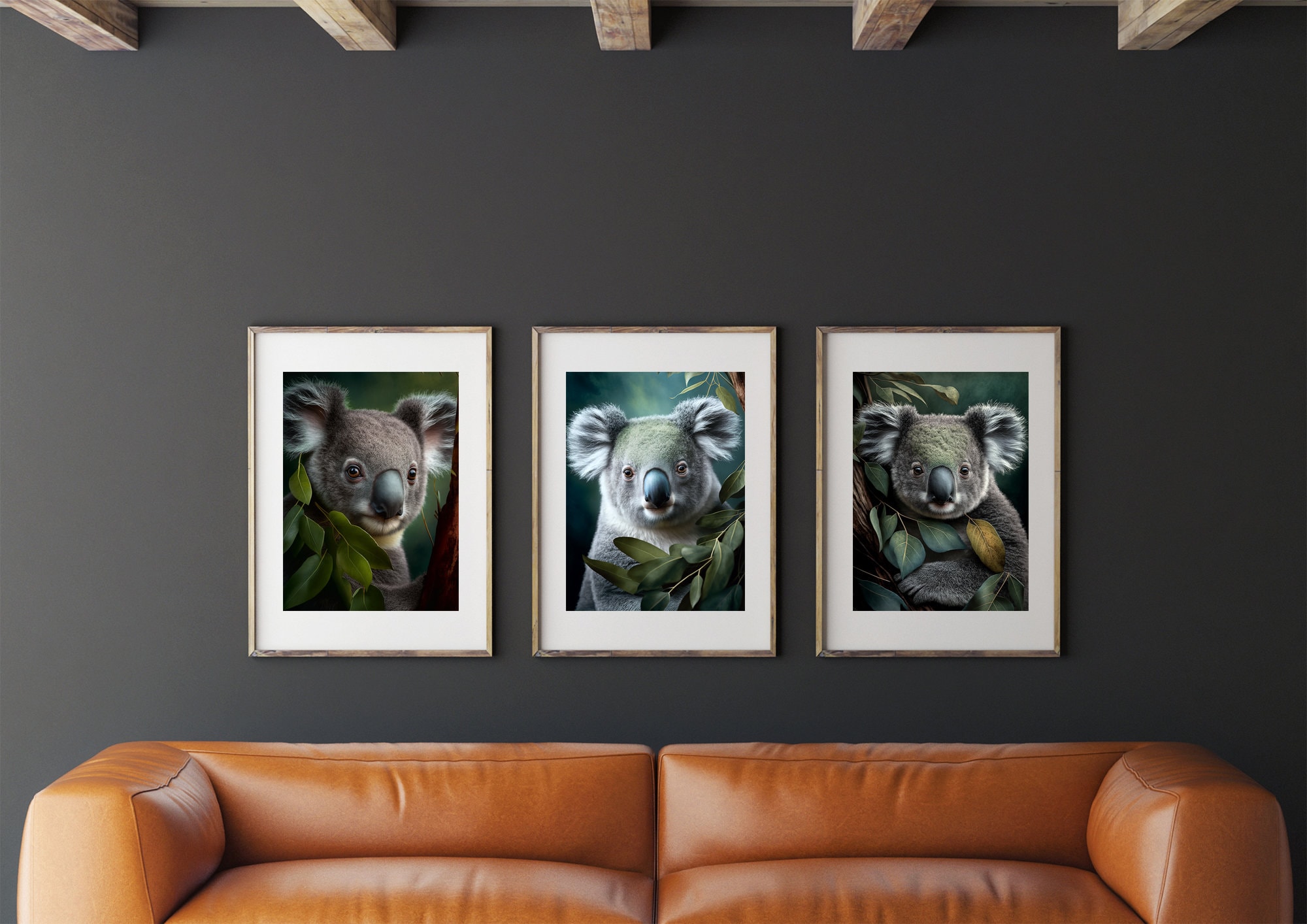 Koala Print, Printable Koala Photo Print, Large Poster Safari, Koala ...