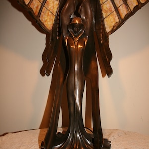 Table Lamp Flying Lady - Etsy