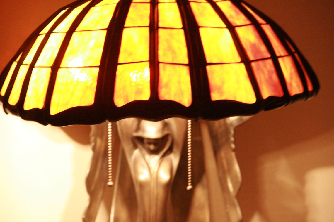 Table Lamp Flying Lady - Etsy