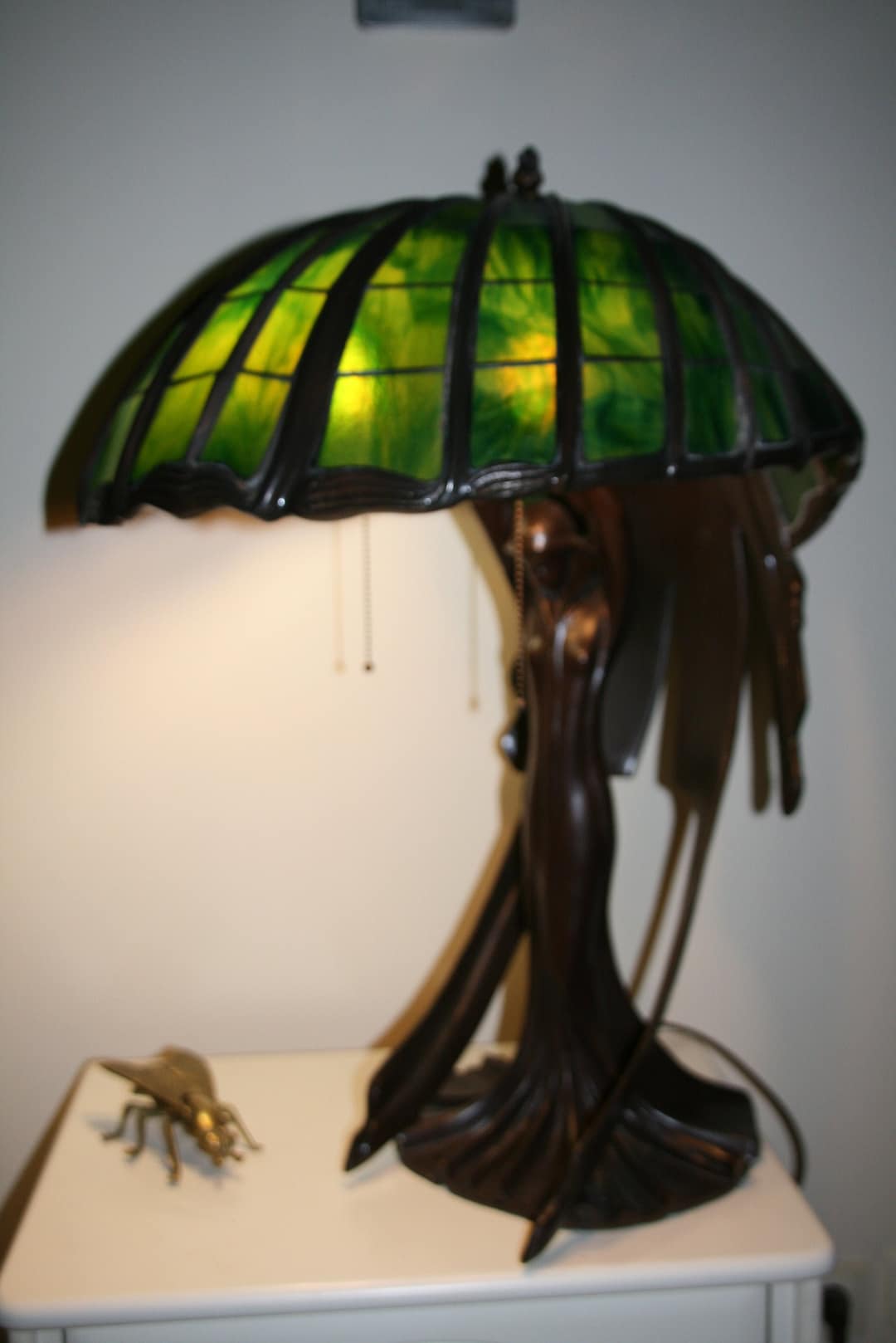 Table Lamp Flying Lady-peter Behrens - Reproductions - Etsy