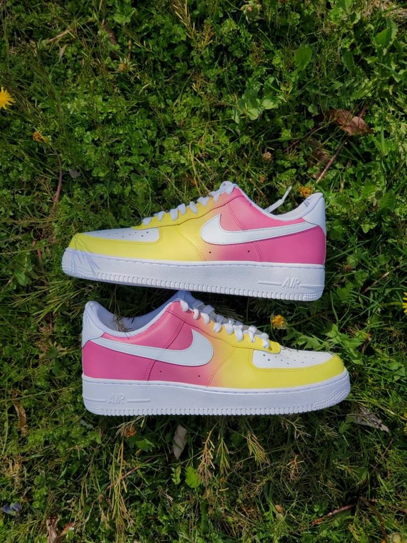 Air Force 1 Custom strawberry Lemonade | Etsy