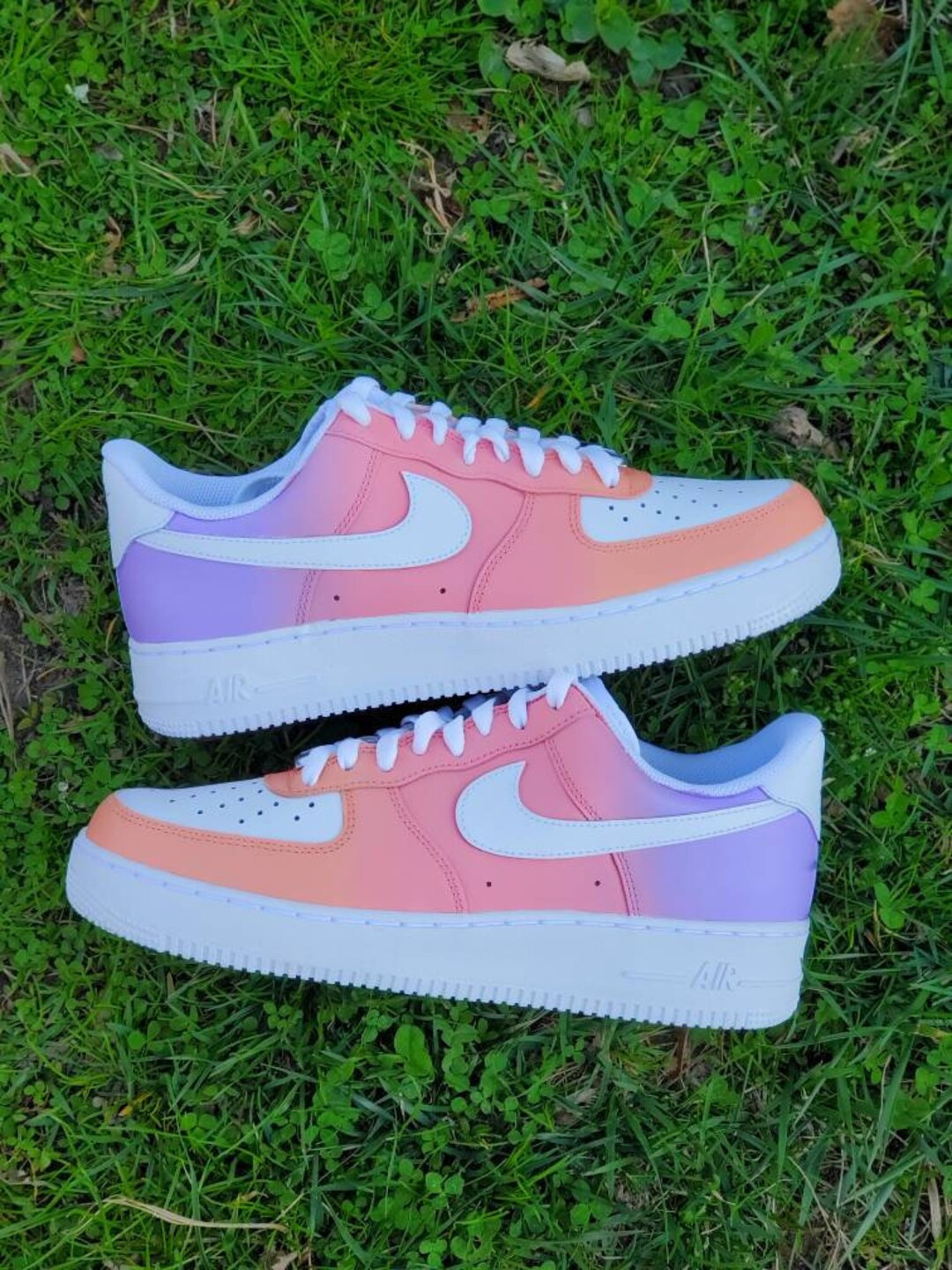 Air Force 1 Custom "sunset Fade" - Etsy
