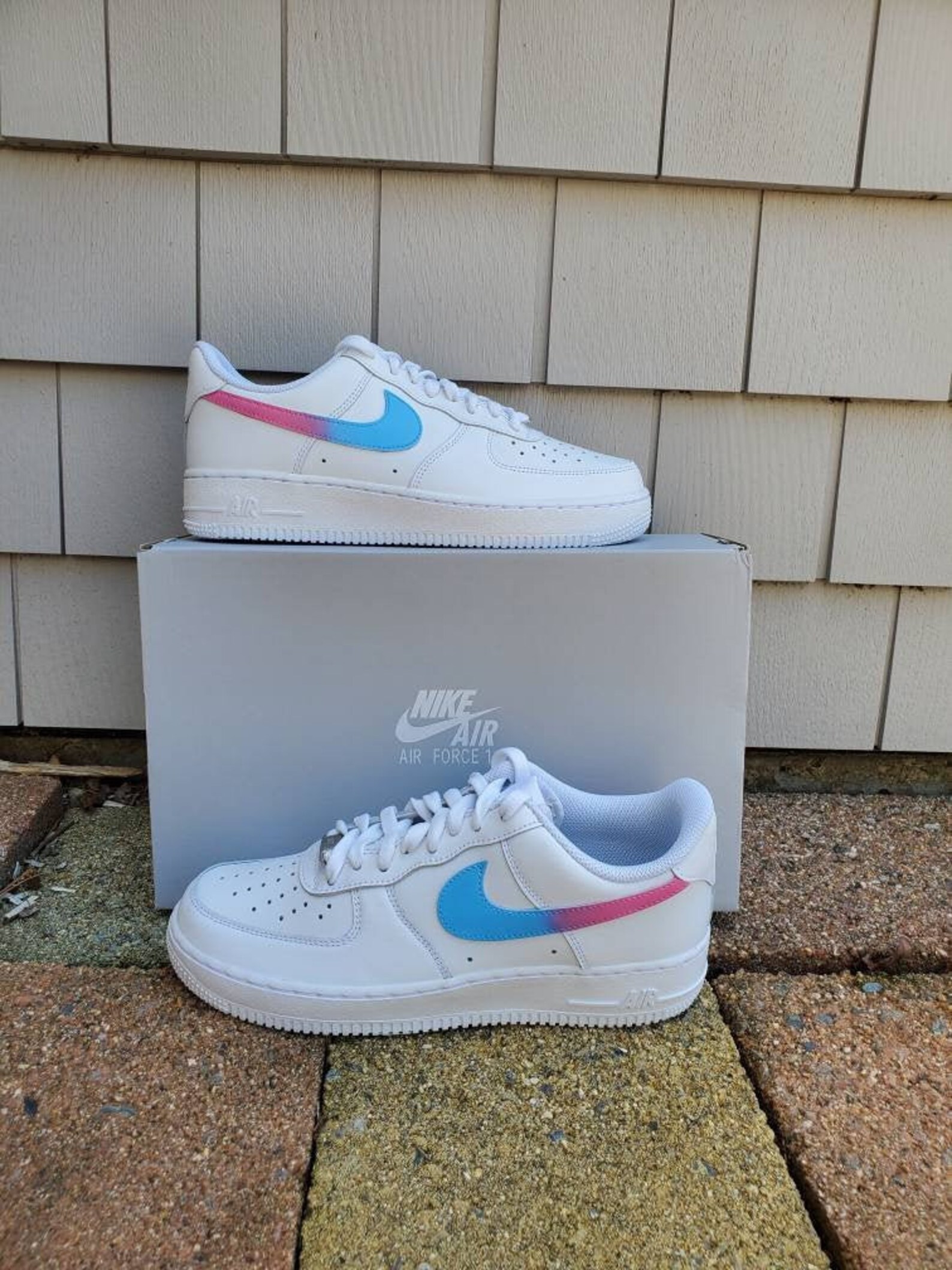 Air Force 1 Custom cotton Candy | Etsy