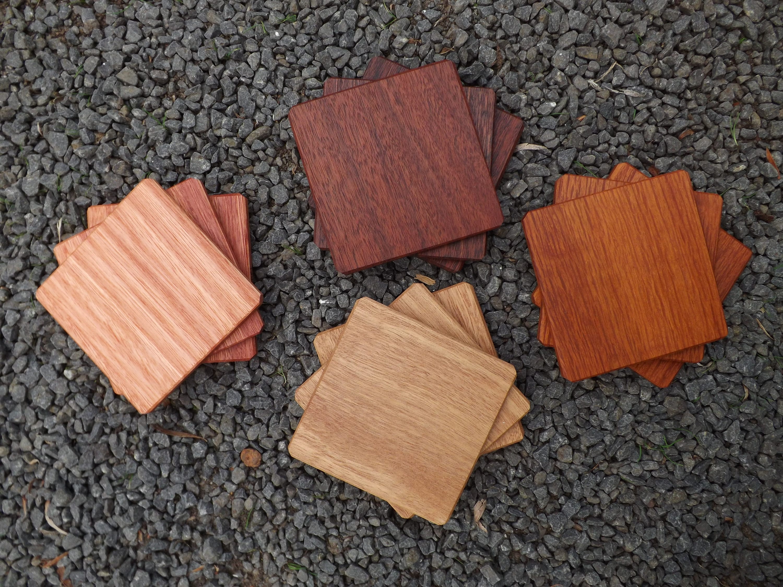 Coasters of Western Australian Timbers - Etsy Australia